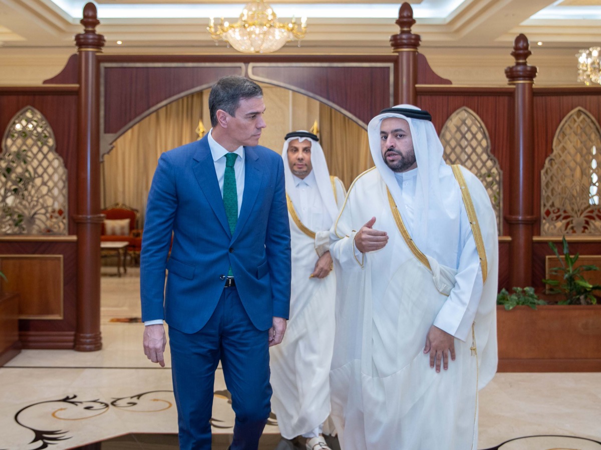 Prime Minister of Spain arrives in Doha | The Peninsula Qatar
