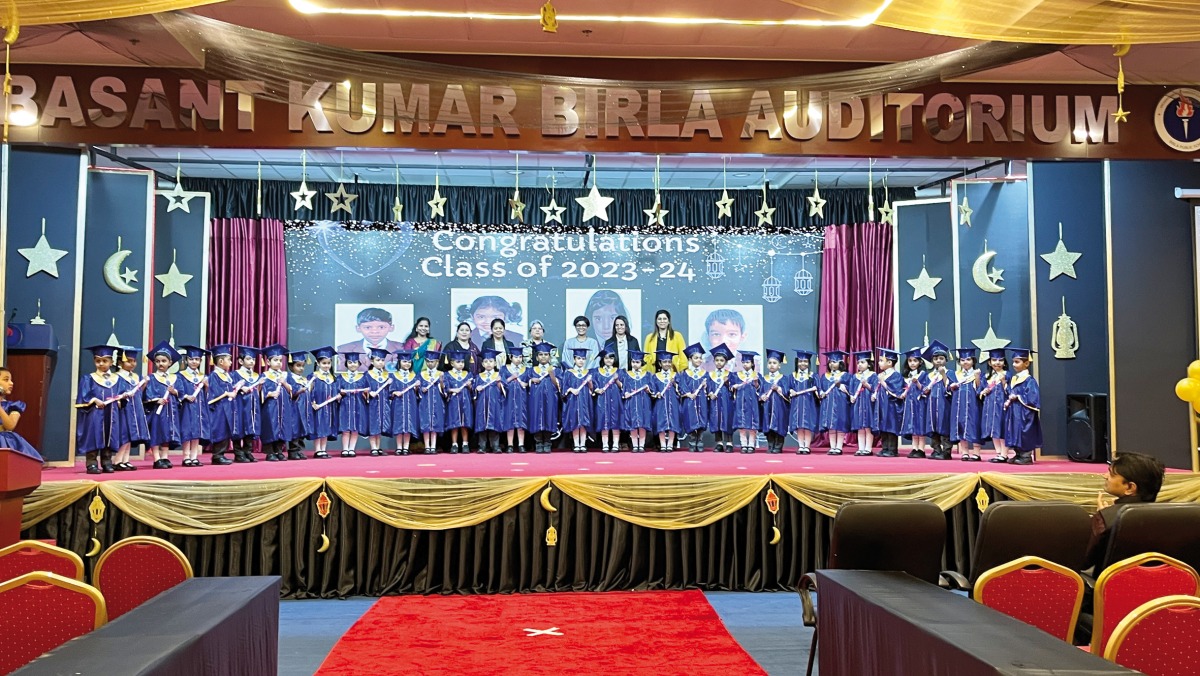 Birla Public Schools hold KG Graduation Day | The Peninsula Qatar
