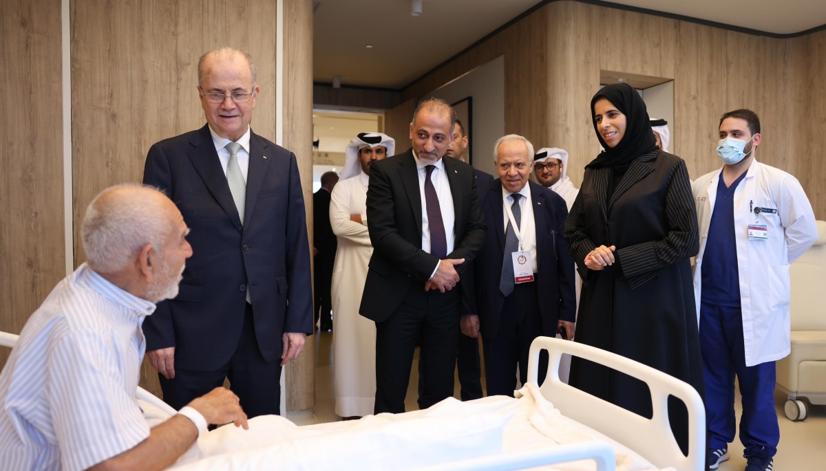 Palestinian Prime Minister visits casualties from Gaza at Sidra ...