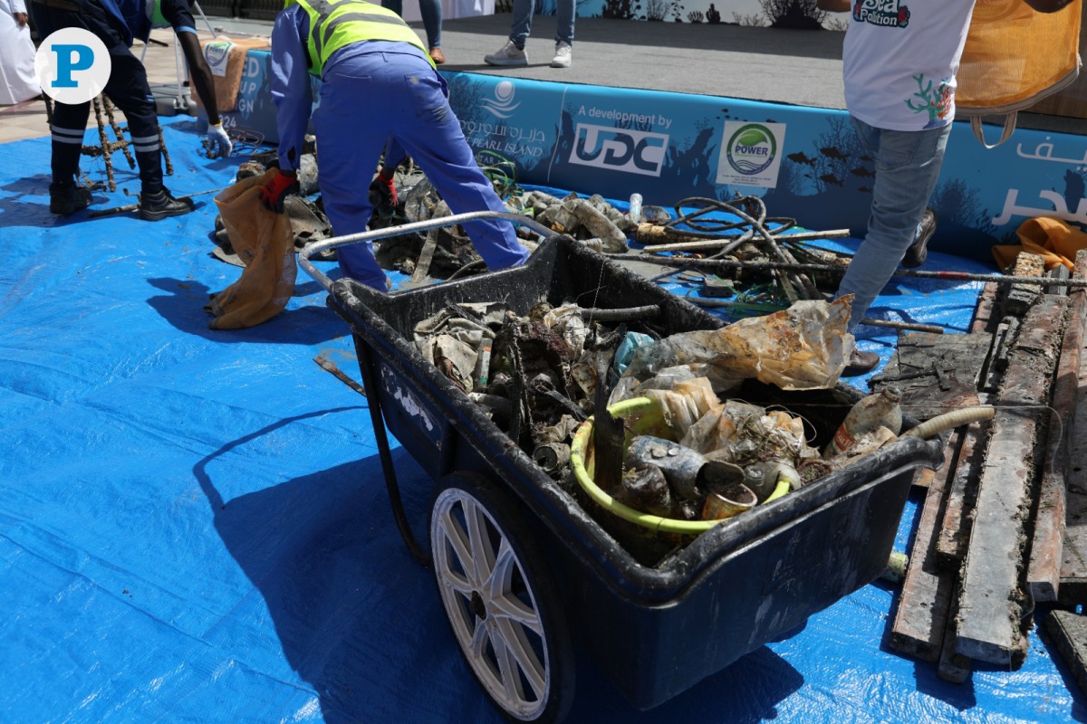UDC leads seabed cleanup campaign at The Pearl Island | The Peninsula Qatar