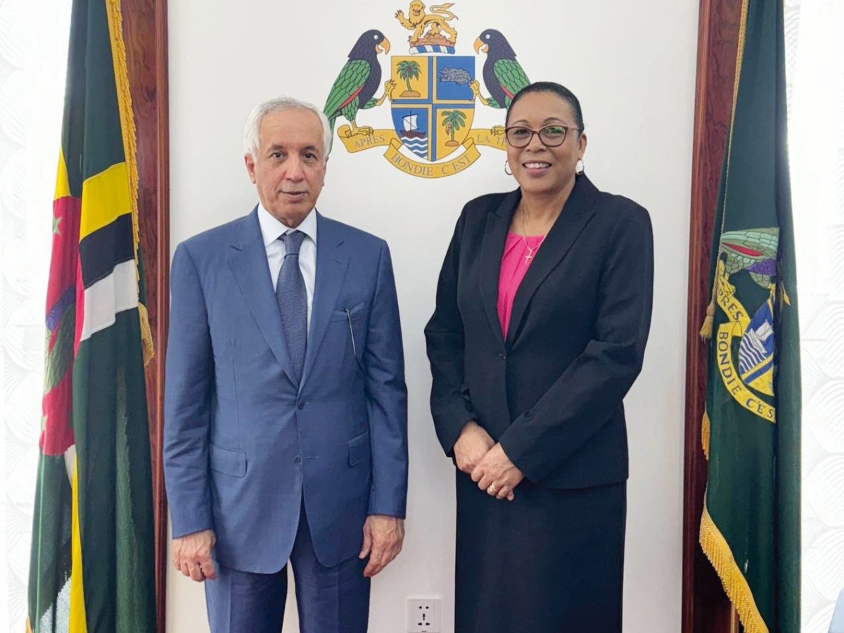 President of Commonwealth of Dominica meets Minister of State | The ...
