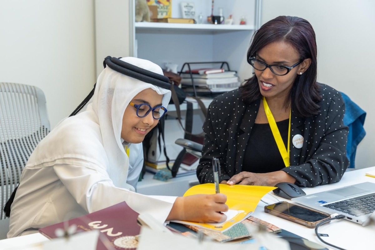 Children discover parent work environment with Qatar career development ...