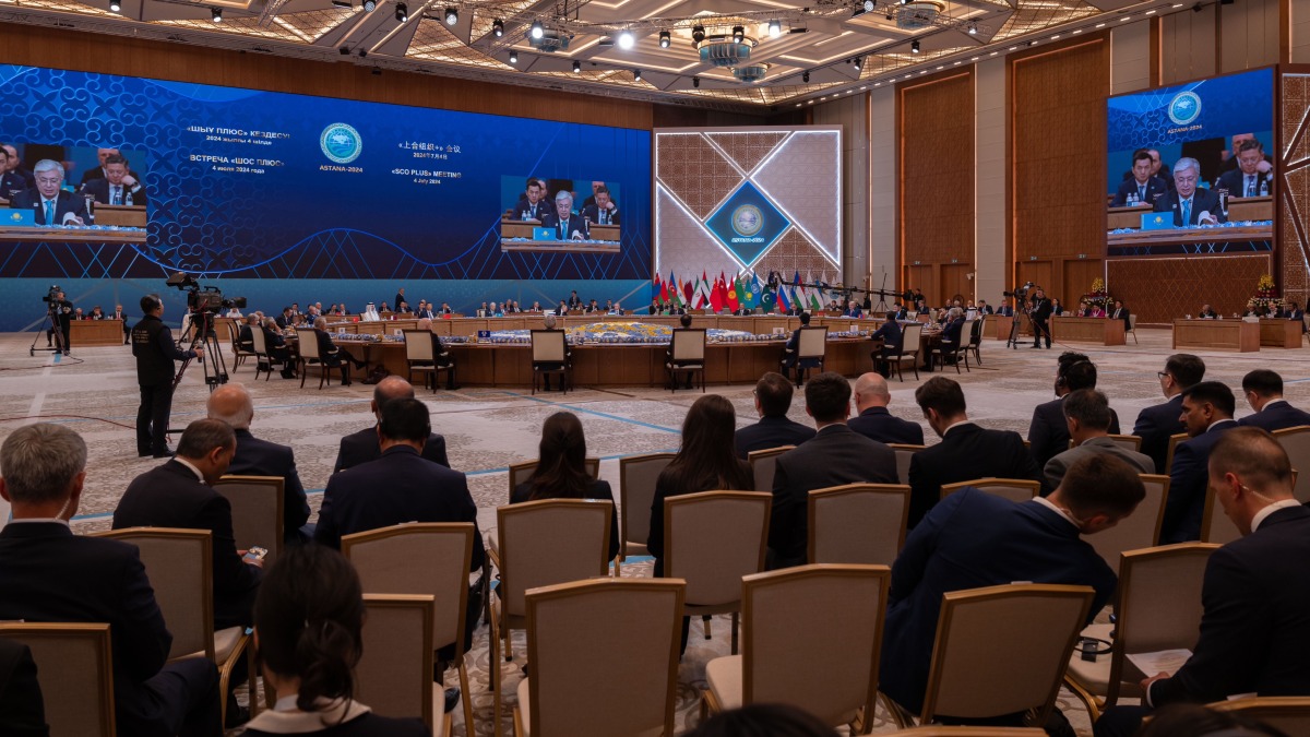 Leaders of Shanghai Cooperation Organisation member states sign Astana ...