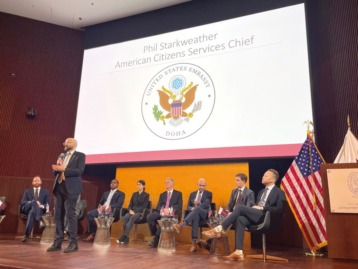 US Embassy in Doha facilitates the voting process for American citizens ...