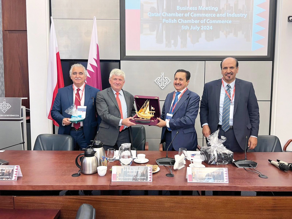 QC Chairman stresses importance of activating Qatari-Polish Business ...