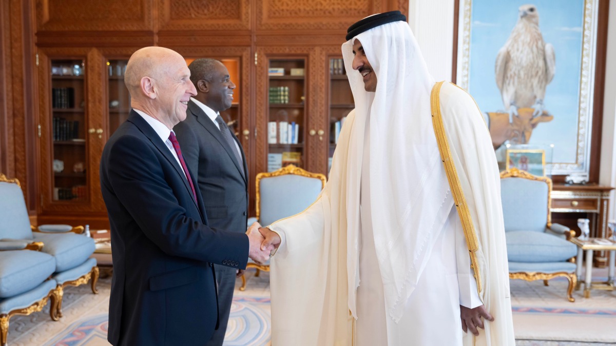 Amir receives UK Foreign Secretary and Defense Secretary | The ...