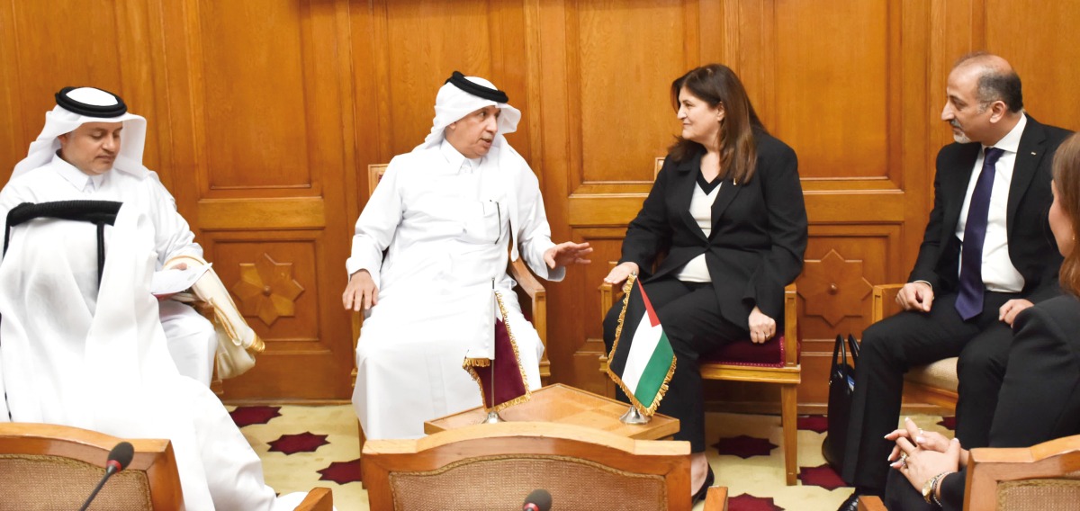 Qatar, Palestine Ministers of State for Foreign Affairs discuss ...