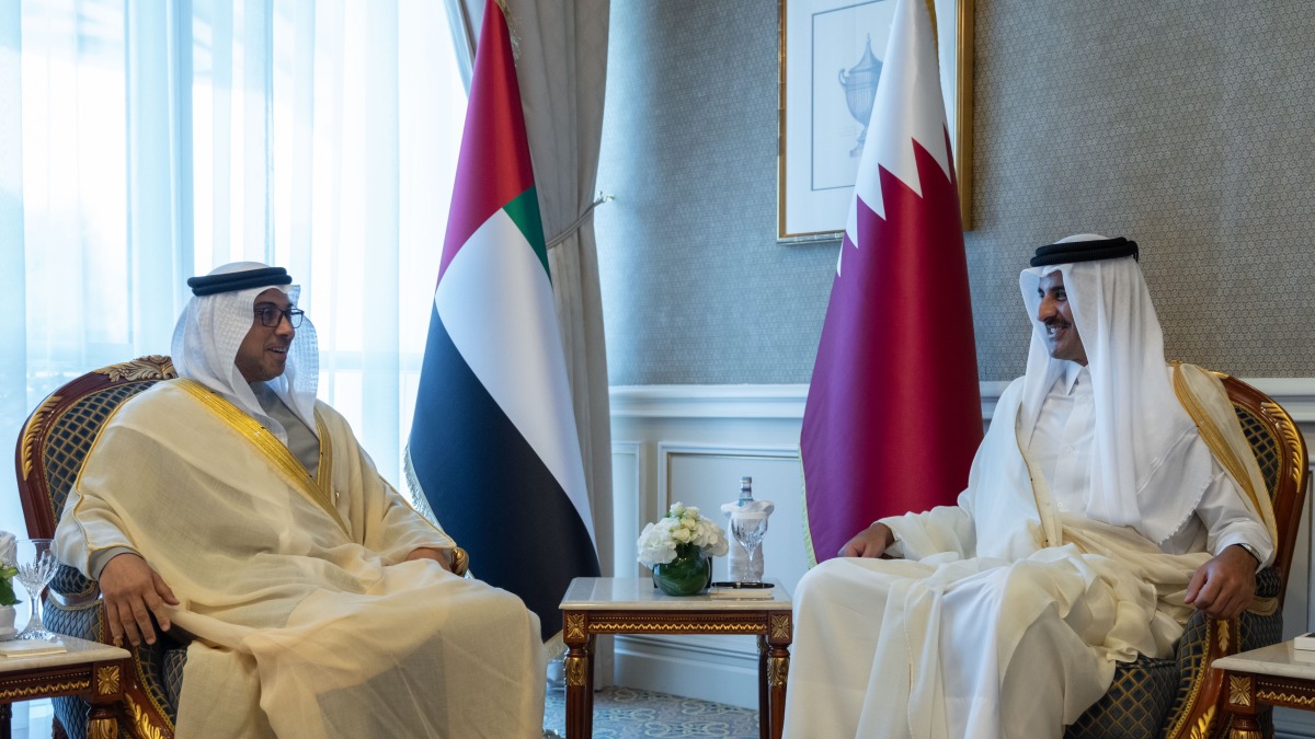 Amir, UAE Vice President discuss bilateral relations | The Peninsula Qatar