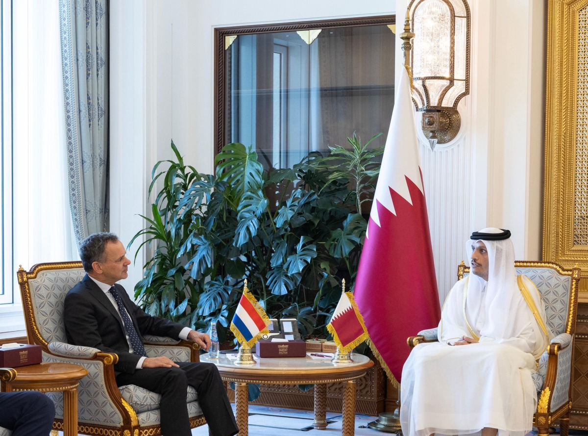 Prime Minister receives Dutch Foreign Minister | The Peninsula Qatar