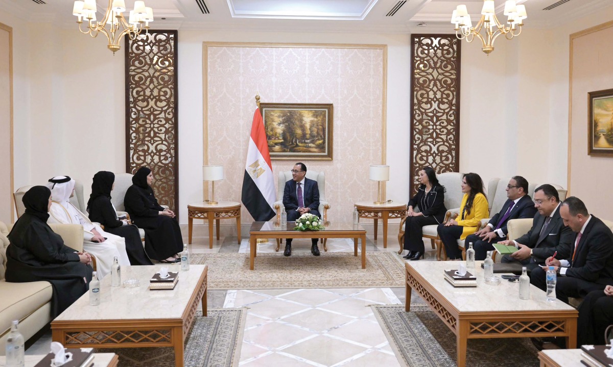 Egypt’s PM meets Minister of Social Development | The Peninsula Qatar