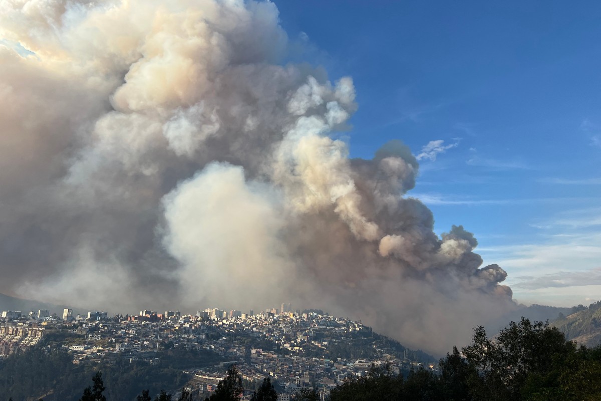 Ecuador declares emergency for forest fires, water shortages | The ...