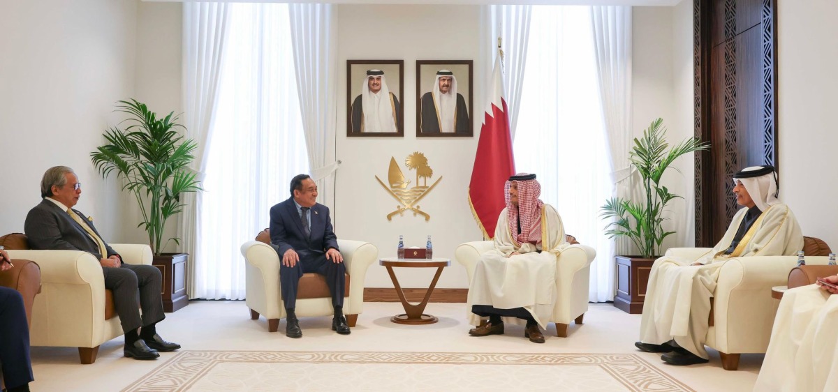 Prime Minister meets President of Malaysian Senate | The Peninsula Qatar