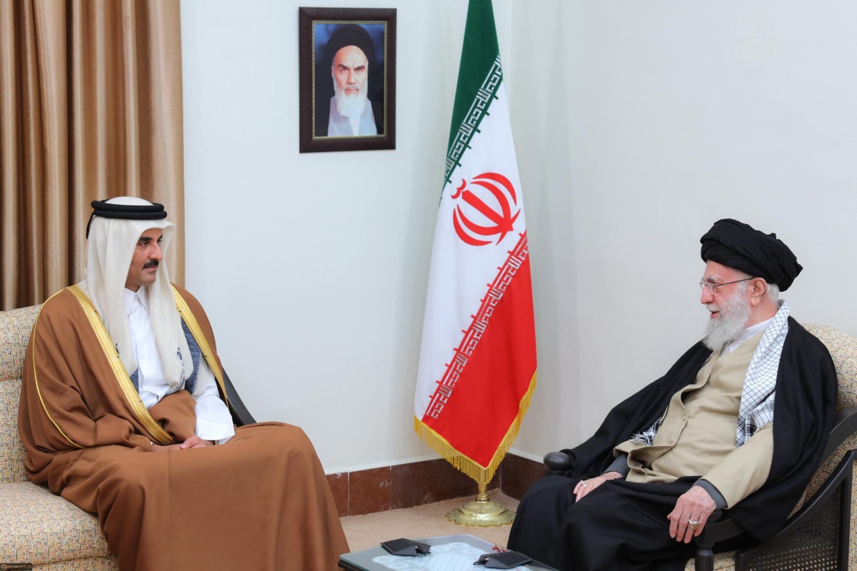 Amir meets Supreme Leader of Iran | The Peninsula Qatar