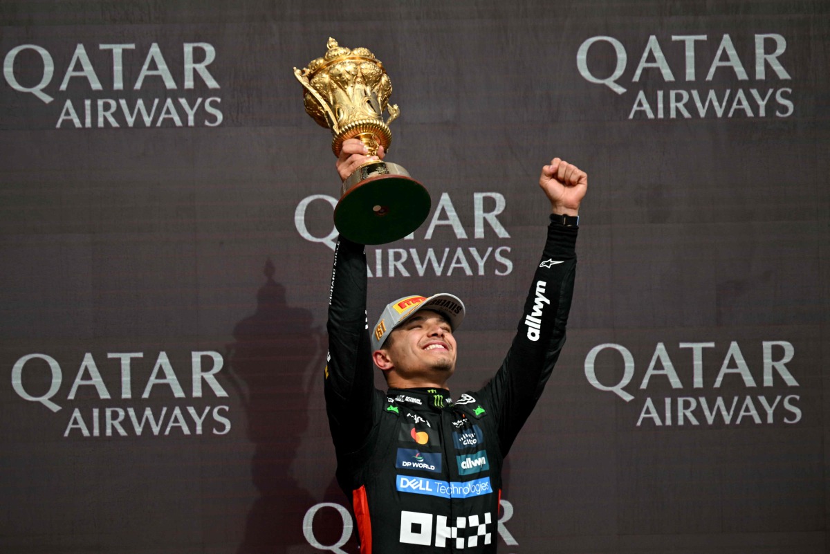 Norris wins epic rain-hit British Grand Prix | The Peninsula Qatar